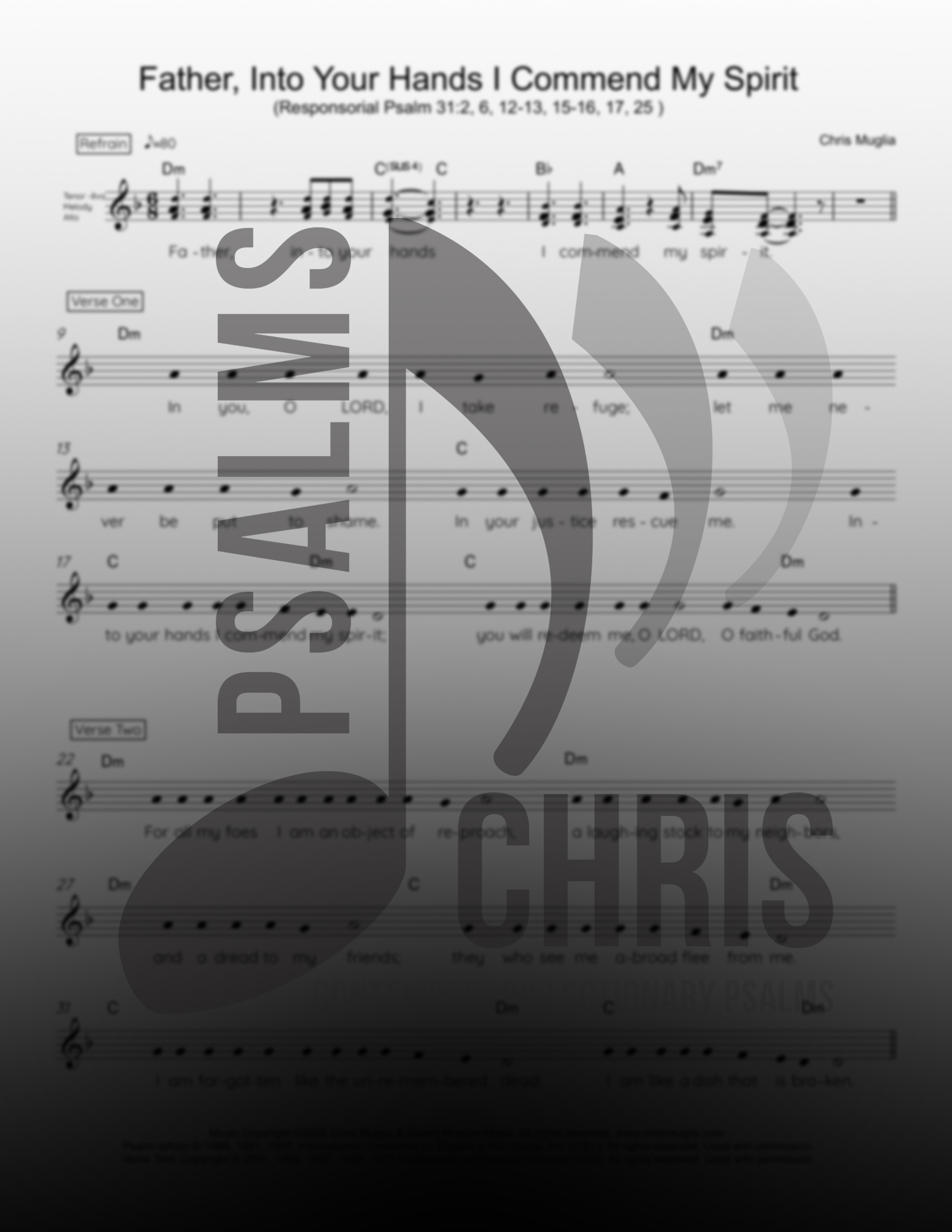 Psalms By Chris Psalms By Chris